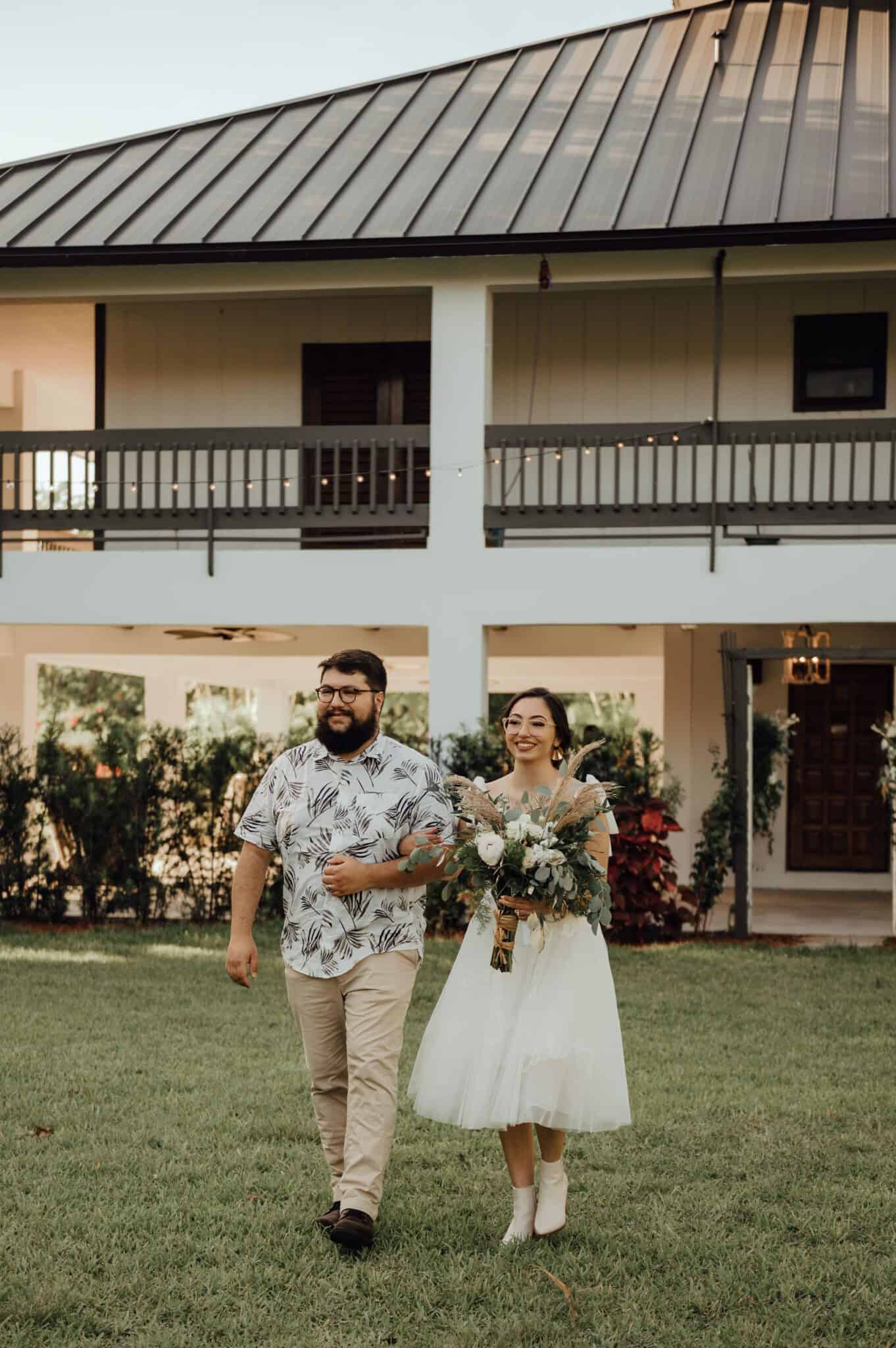 Wedding ceremony processional order - Pleasant Garden